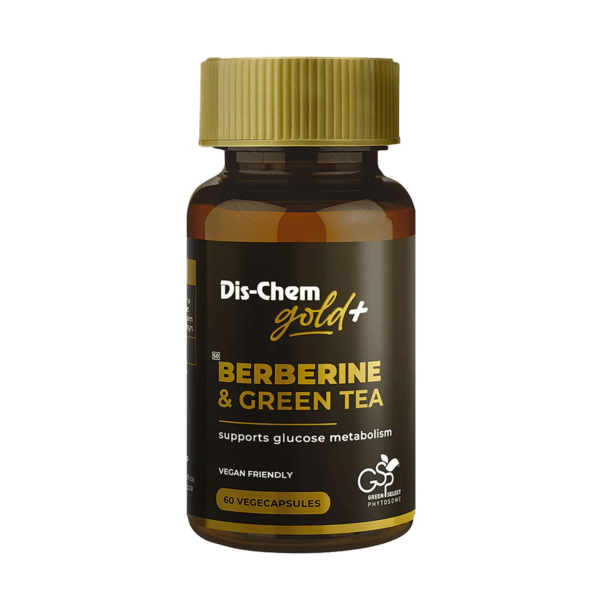 Berberine and Green Tea - 60 Vegecaps - Dis-Chem Gold